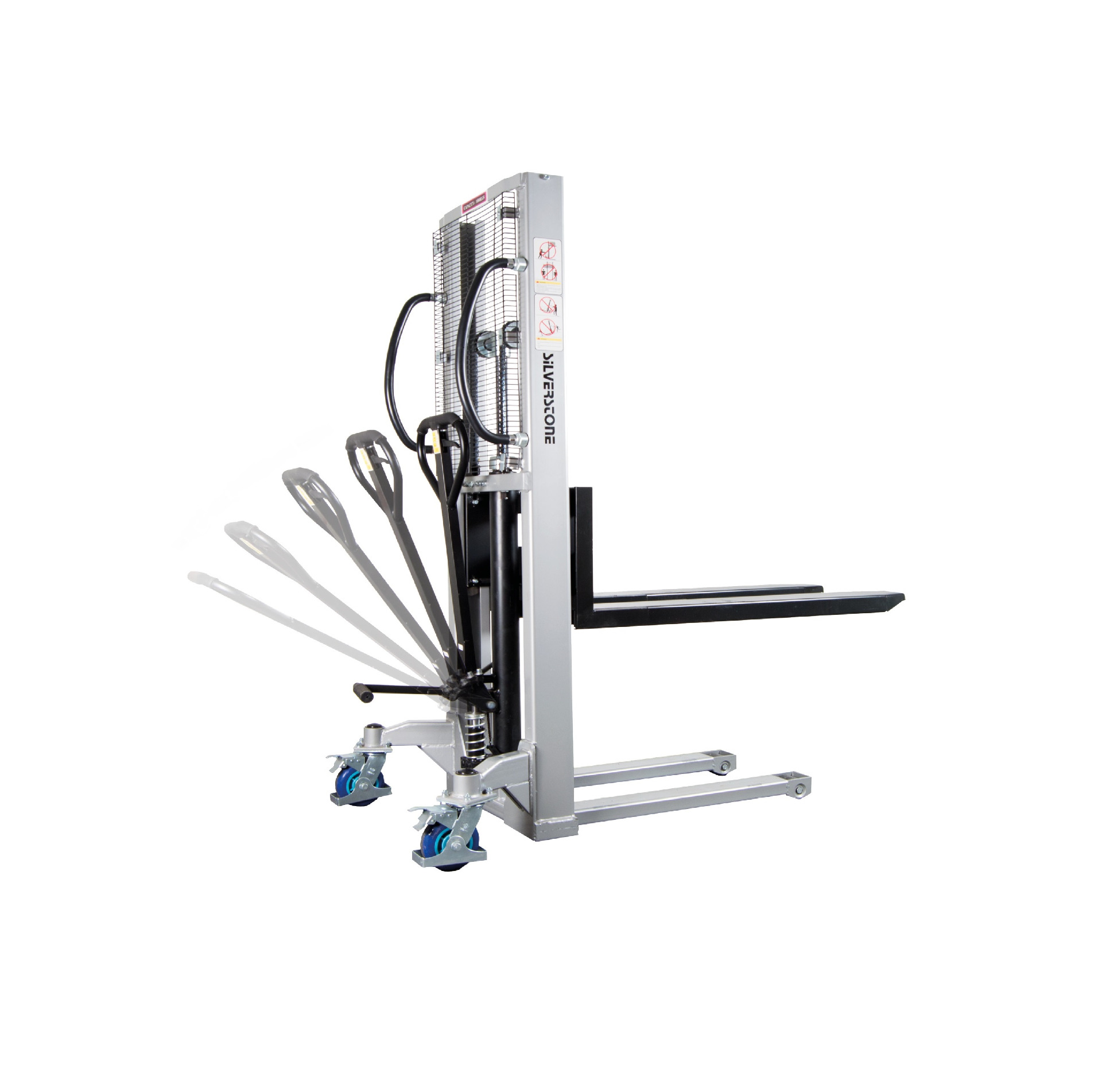 ES1011 - Manuell staplare Quicklift, 1100 mm :: Silverstone Materialhantering